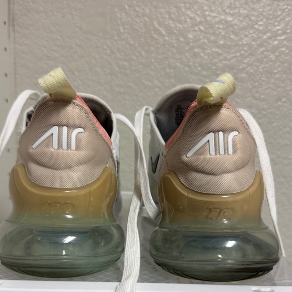 Nike | Shoes | Nike Air Sneakers With Beige And Translucent Sole | Poshmark